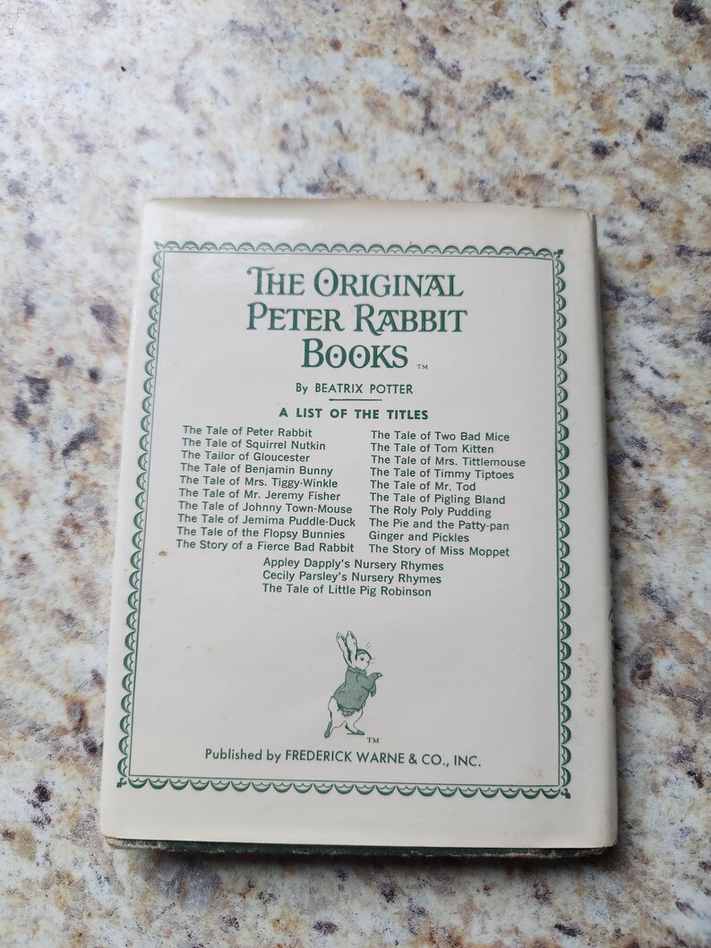 Vintage Beatrix Potter Books - Etsy
