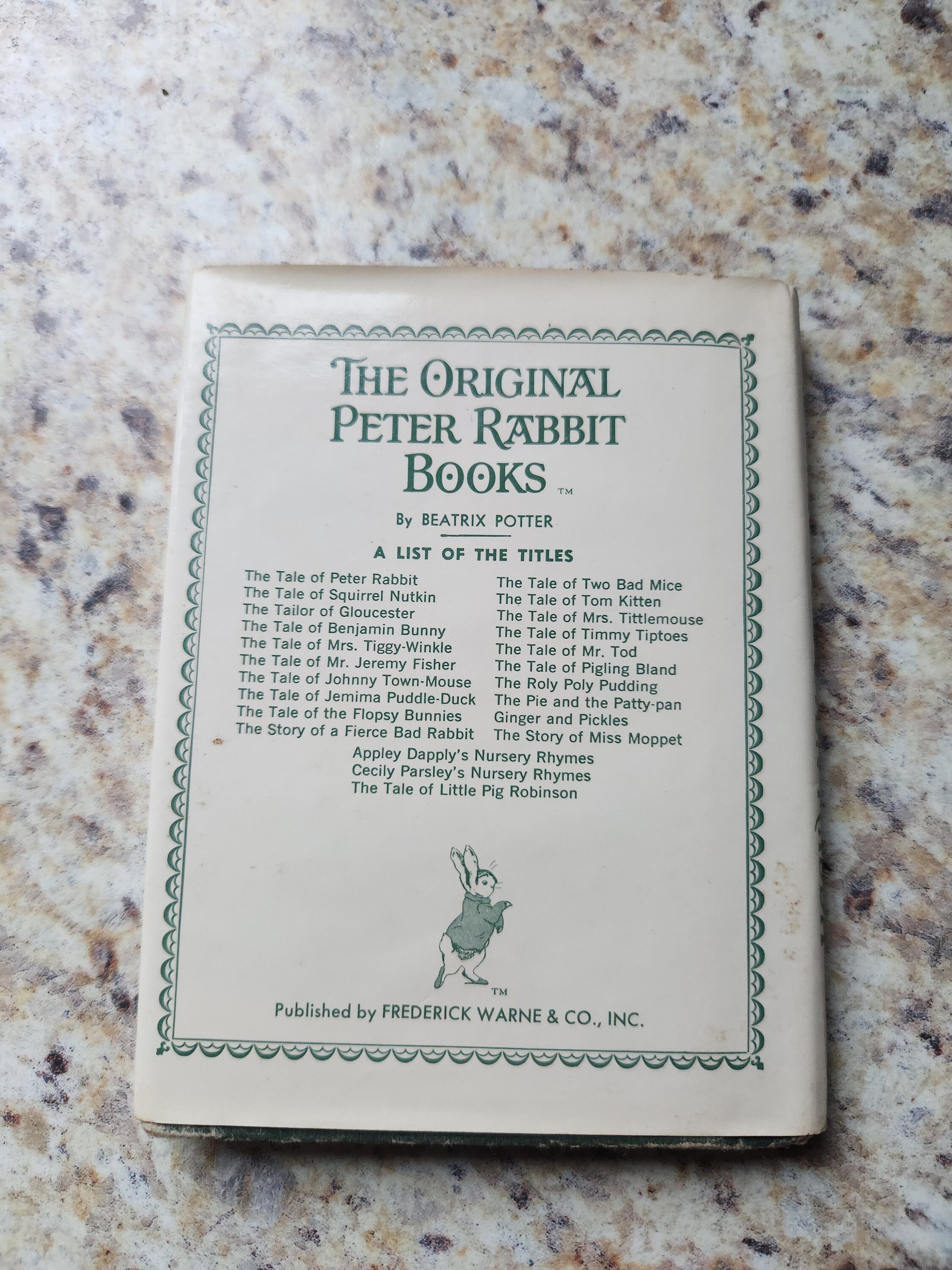 Vintage Beatrix Potter Books - Etsy