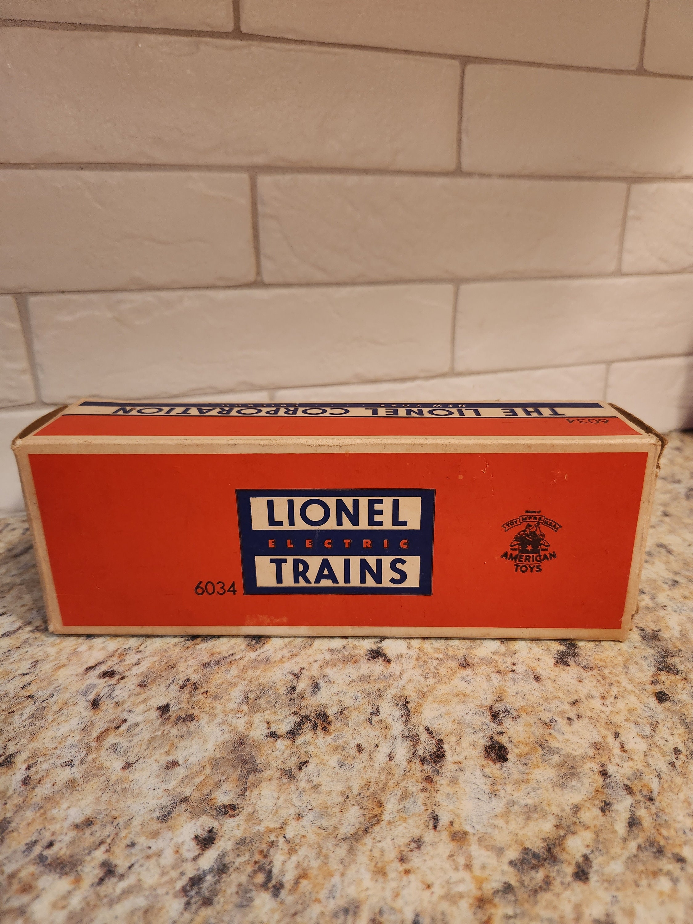 Vintage Lionel Electric Trains Box Car 6034 - Etsy