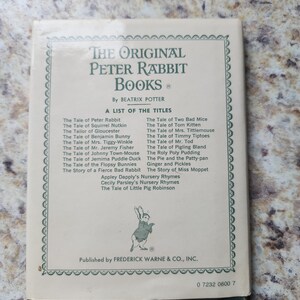 Vintage Beatrix Potter Books - Etsy