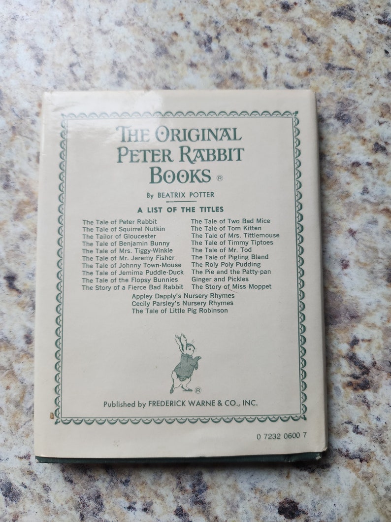 Vintage Beatrix Potter Books - Etsy