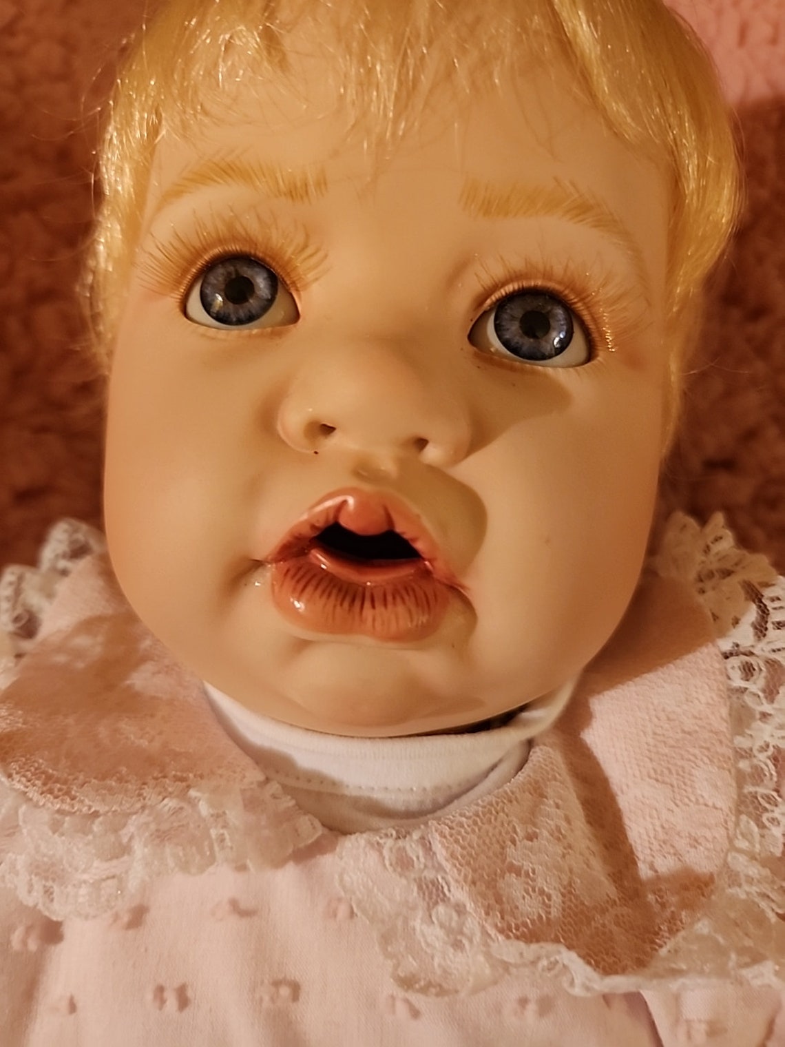 Vintage Porcelain Baby Doll - Etsy