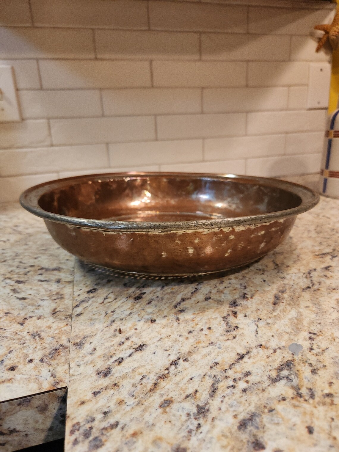 Large Vintage Copper and Tin Sieve - Etsy