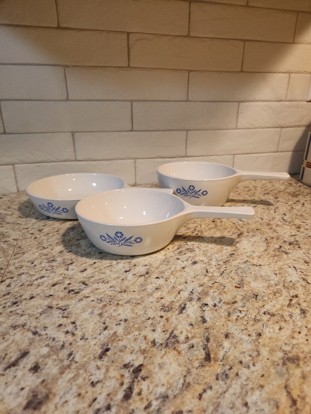 Pyrex Blue Cornflower Cookware Set - Etsy
