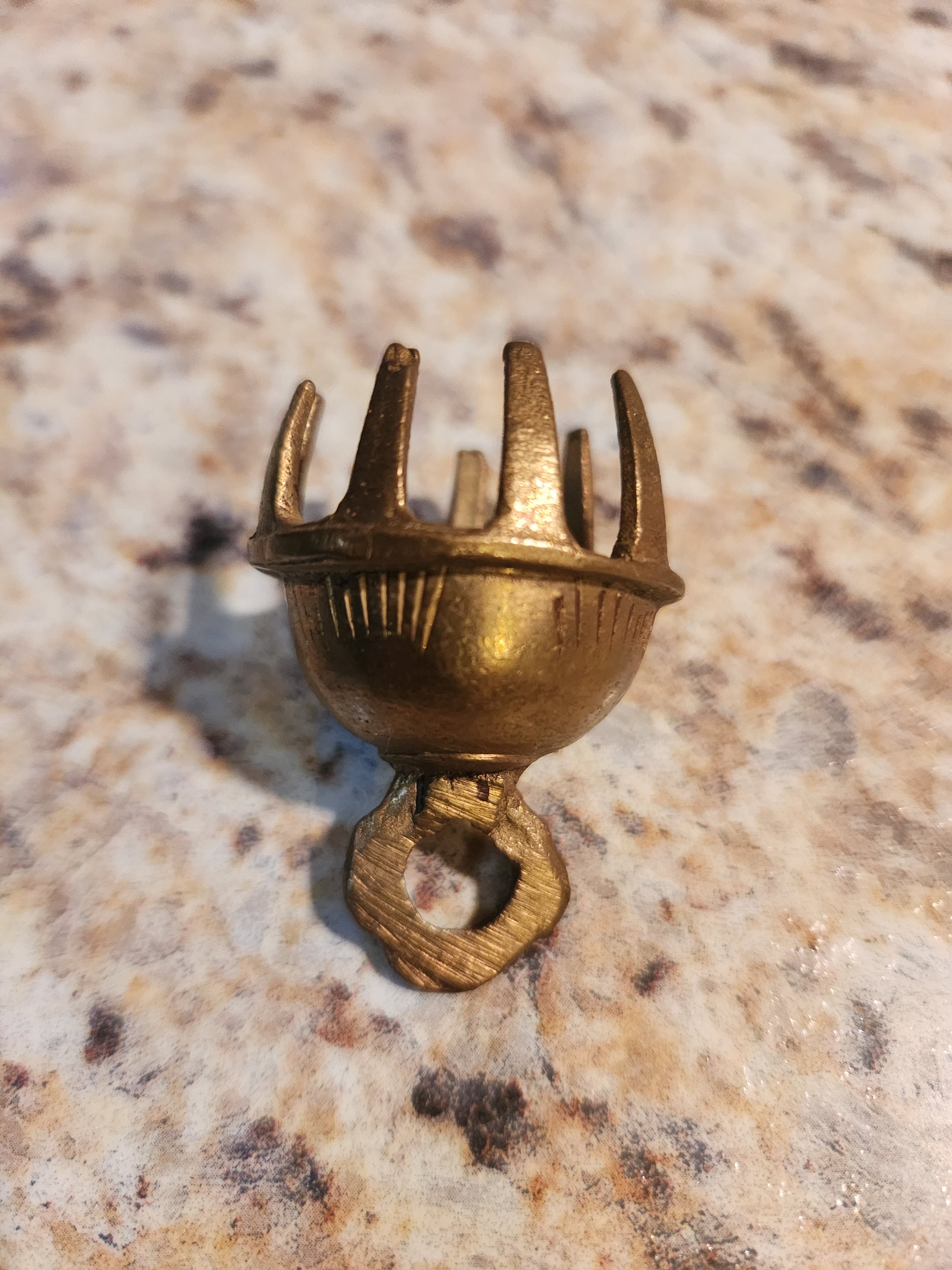 Vintage Brass Indian Elephant Claw Bells - Etsy