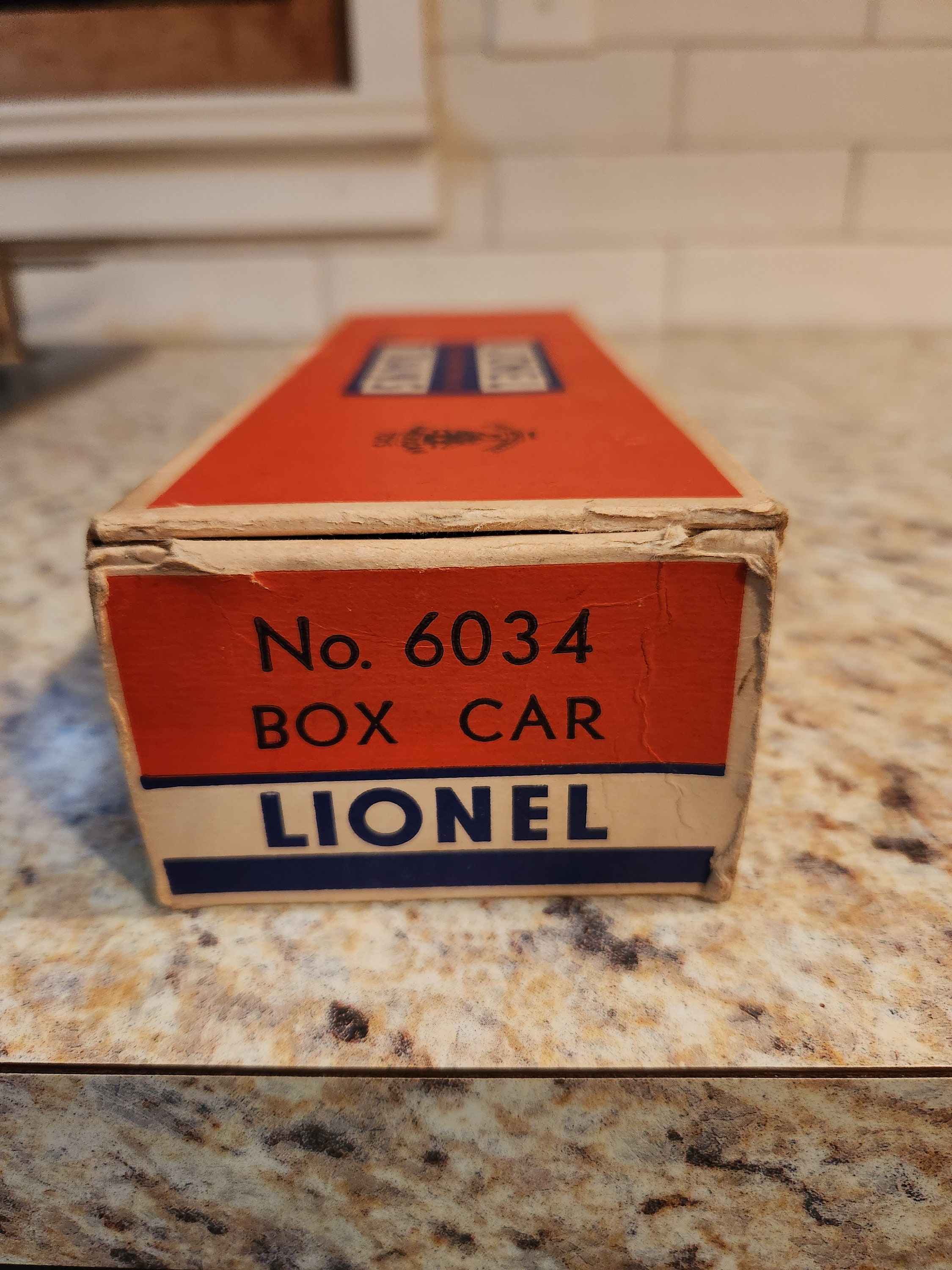Vintage Lionel Electric Trains Box Car 6034 - Etsy