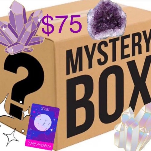 Crystal Mystery Box With All Sizes of Crystals Ranging From - Etsy