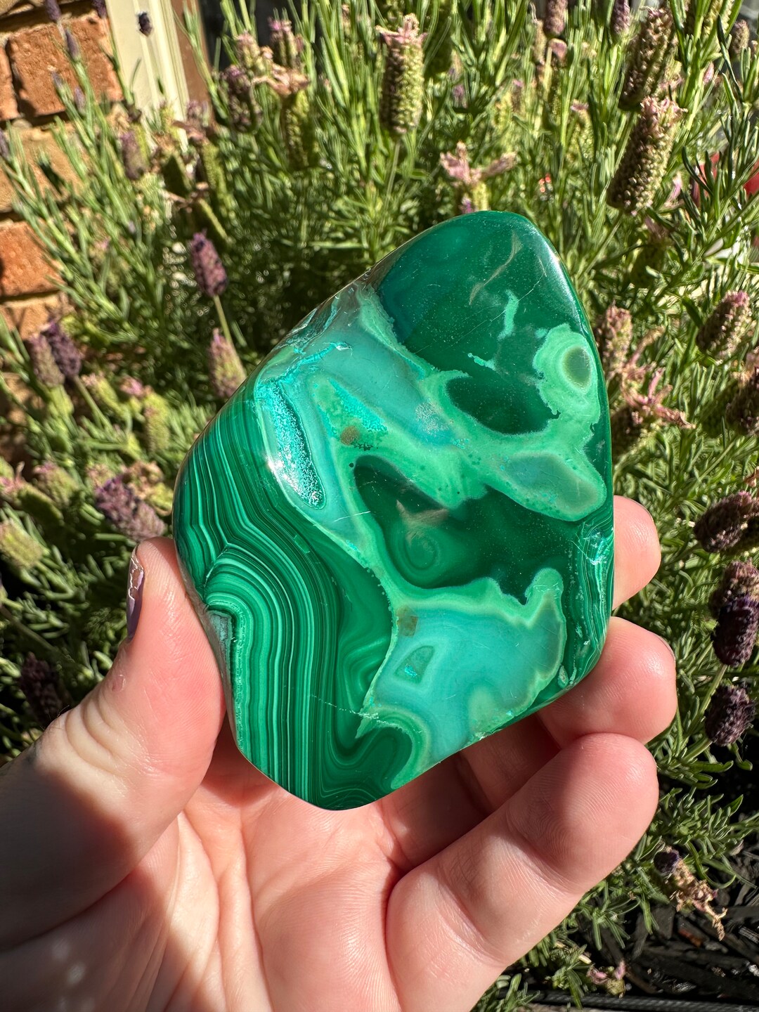 Beautiful Malachite Crystal - Etsy