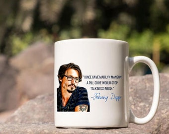 Johnny Depp Mug - Etsy