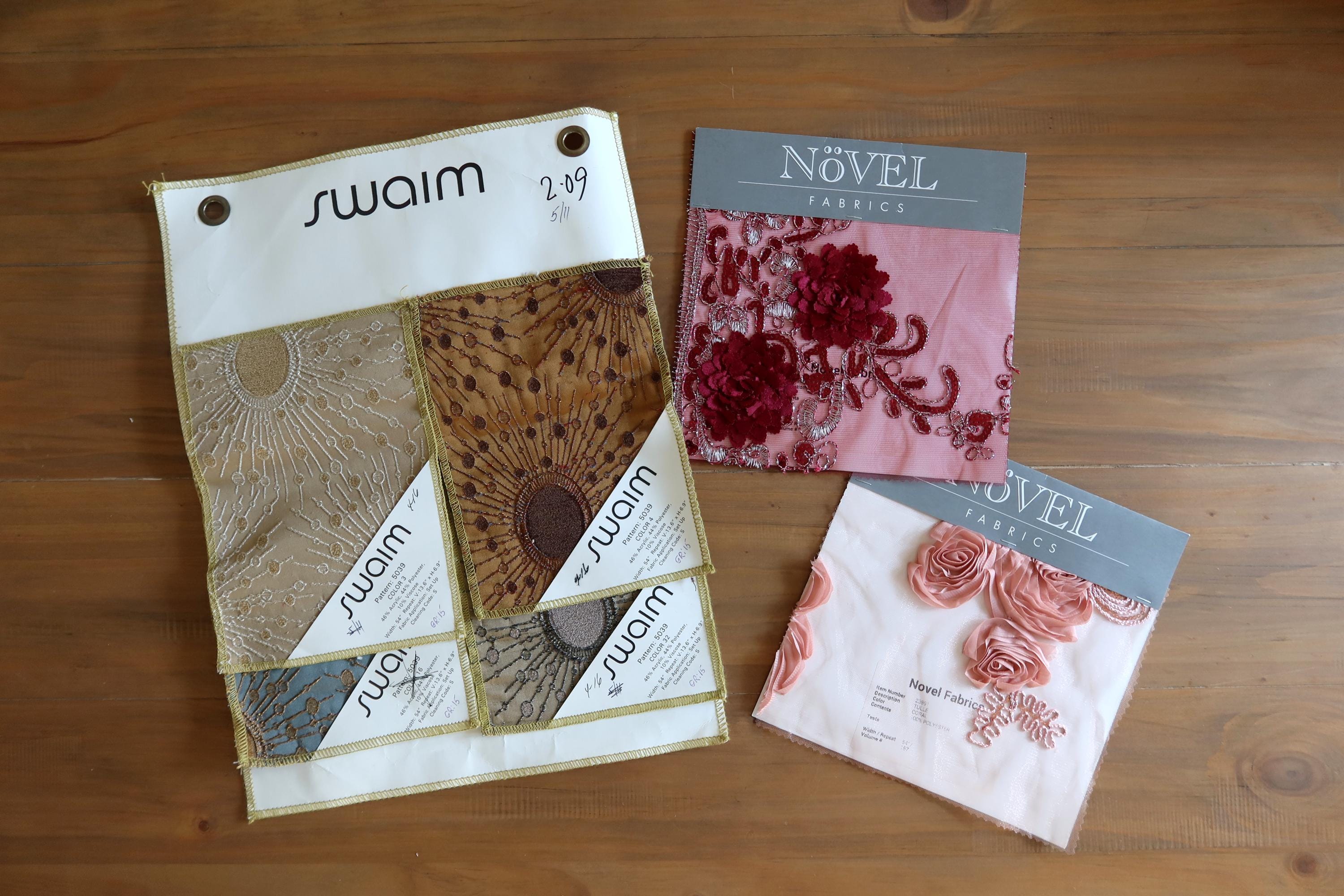 Collection of Sheer Fabric Sample Swatches, Swatch Books and Extras - Etsy