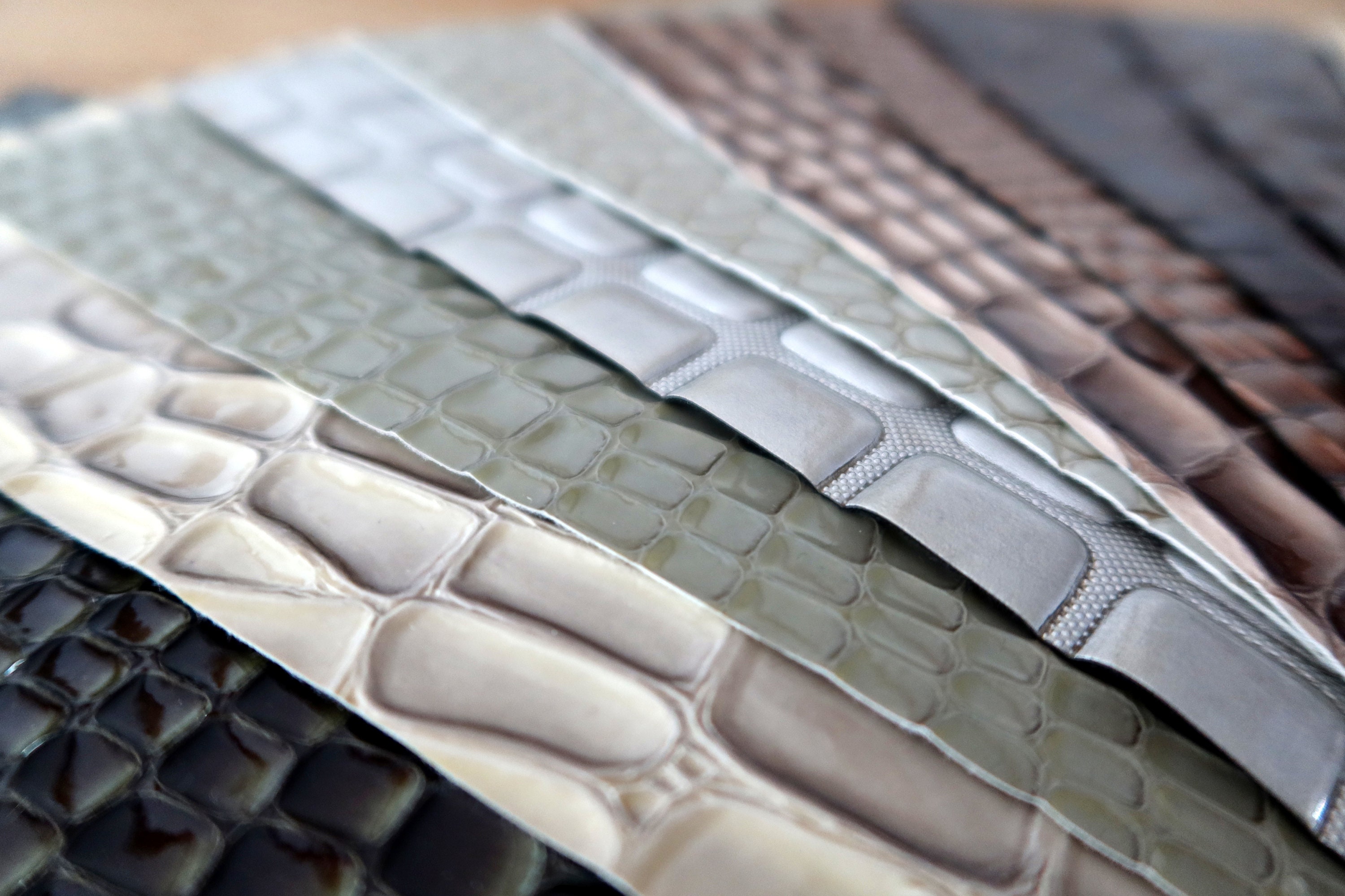 Vinyl and Leather Swatches. Small and Medium Fabric Swatches, Reclaimed ...