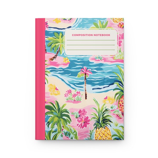 Preppy Notebook - Etsy