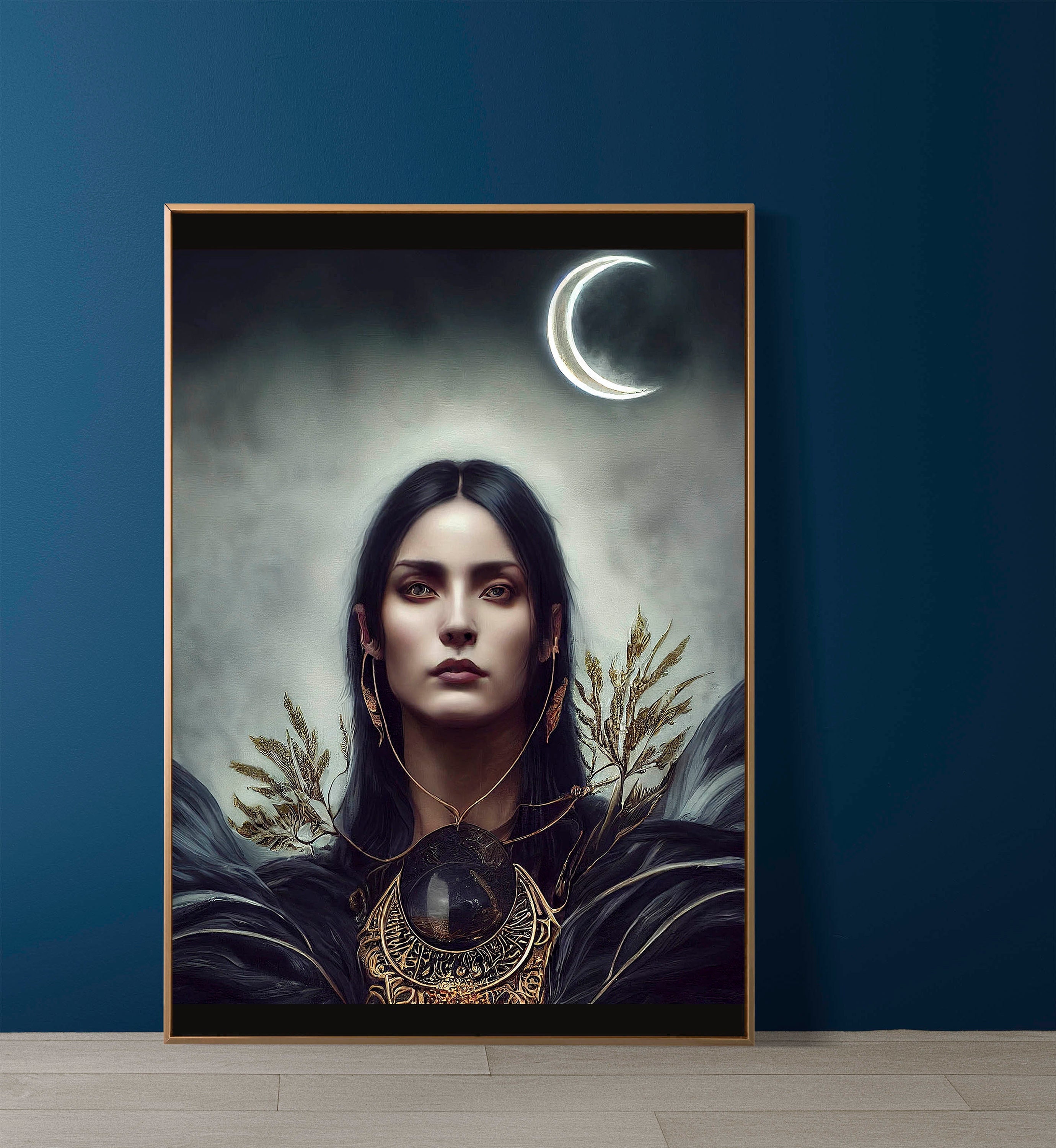 Crescent Moon Fantasy Art