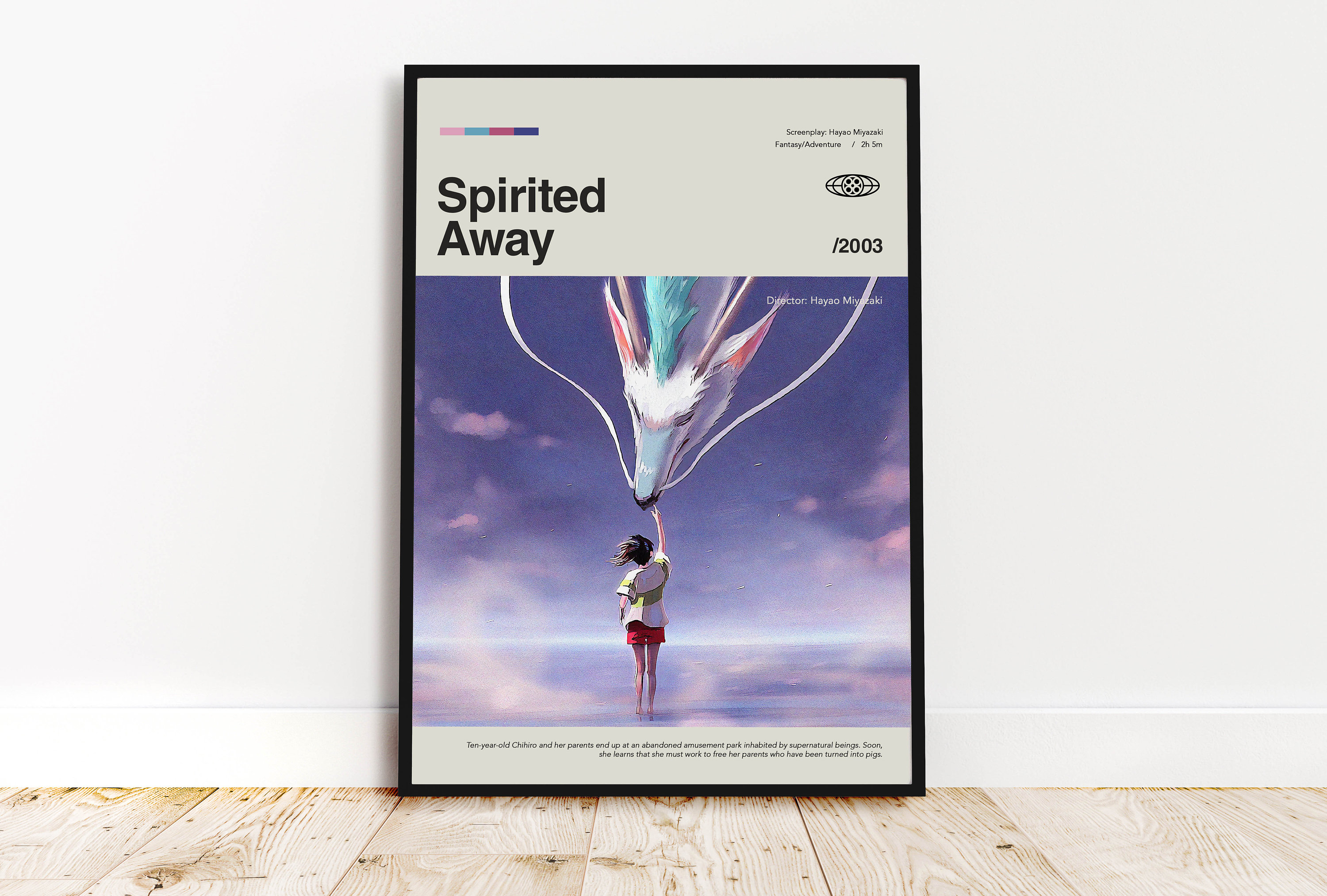 Spirited Away Movie Poster, Spirited Away Movie Poster Print, Wall ...
