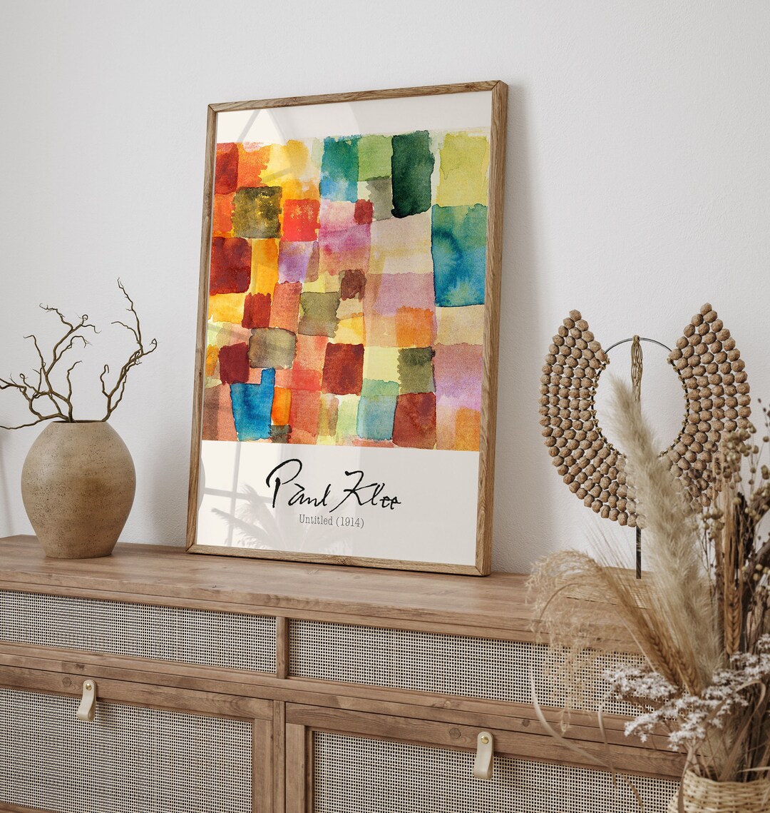 Paul Klee Vintage Poster Art Print | Paul Klee Giclee Print, Paul Klee ...
