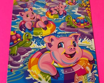 Lisa Frank Turtle - Etsy