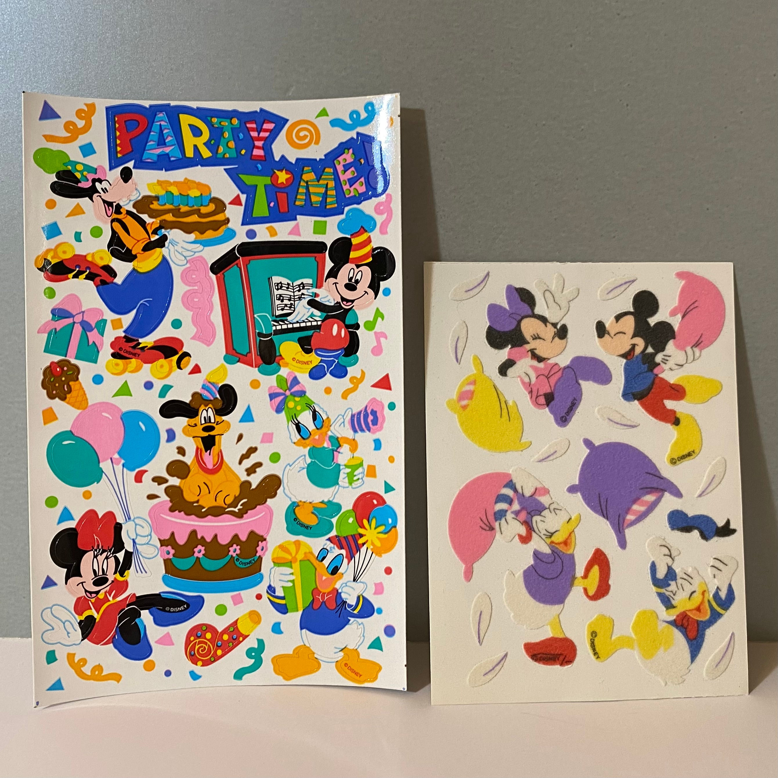 Vintage Sandylion Stickers Disney Mickey Mouse and Friends - Etsy