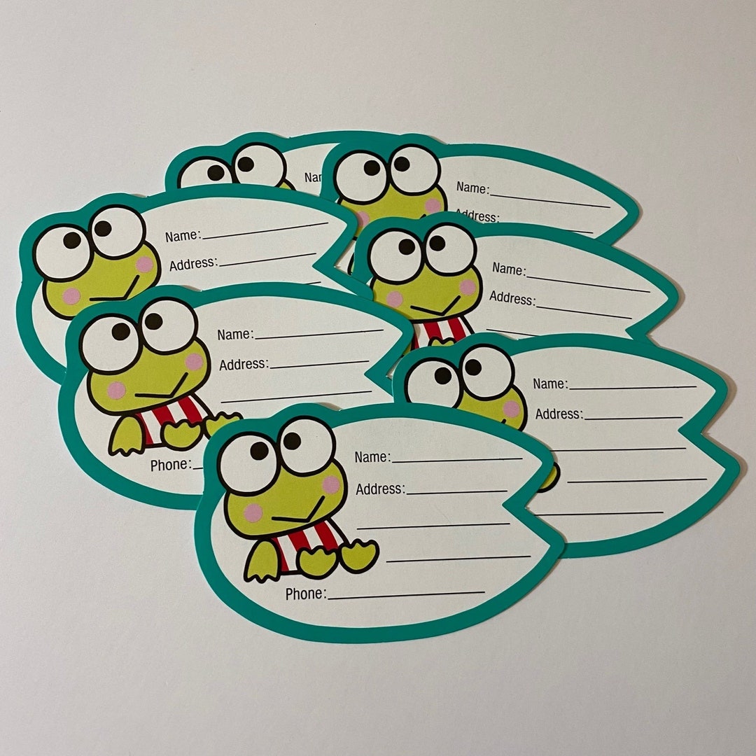 Vintage Sanrio 1988 1995 Keroppi Friendship Cards - Etsy