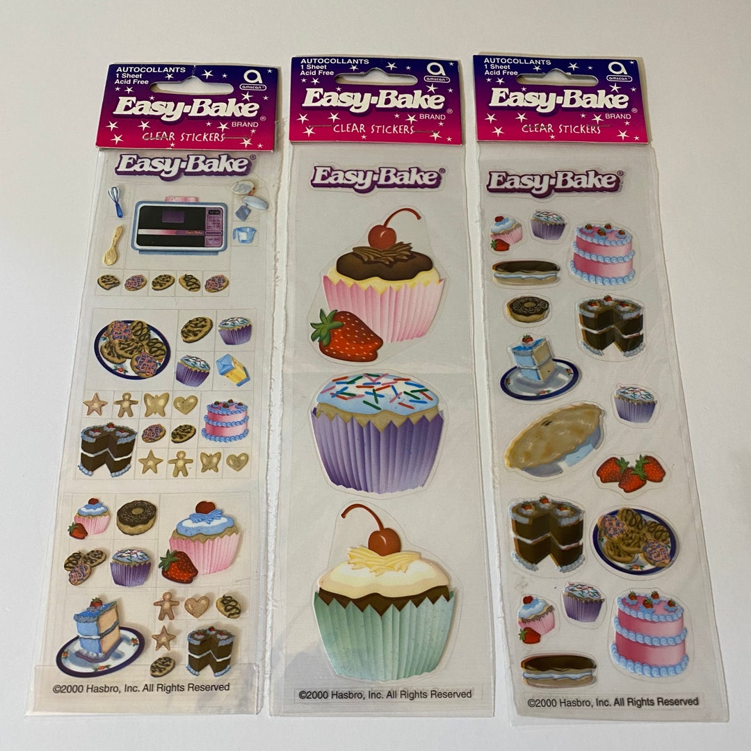 Vintage Hasbro 2000 Easy Bake Oven Stickers - Etsy