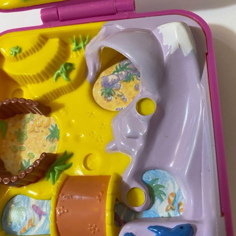 Bluebird Vintage Polly Pocket 1989 Wild Zoo World Playset - Etsy