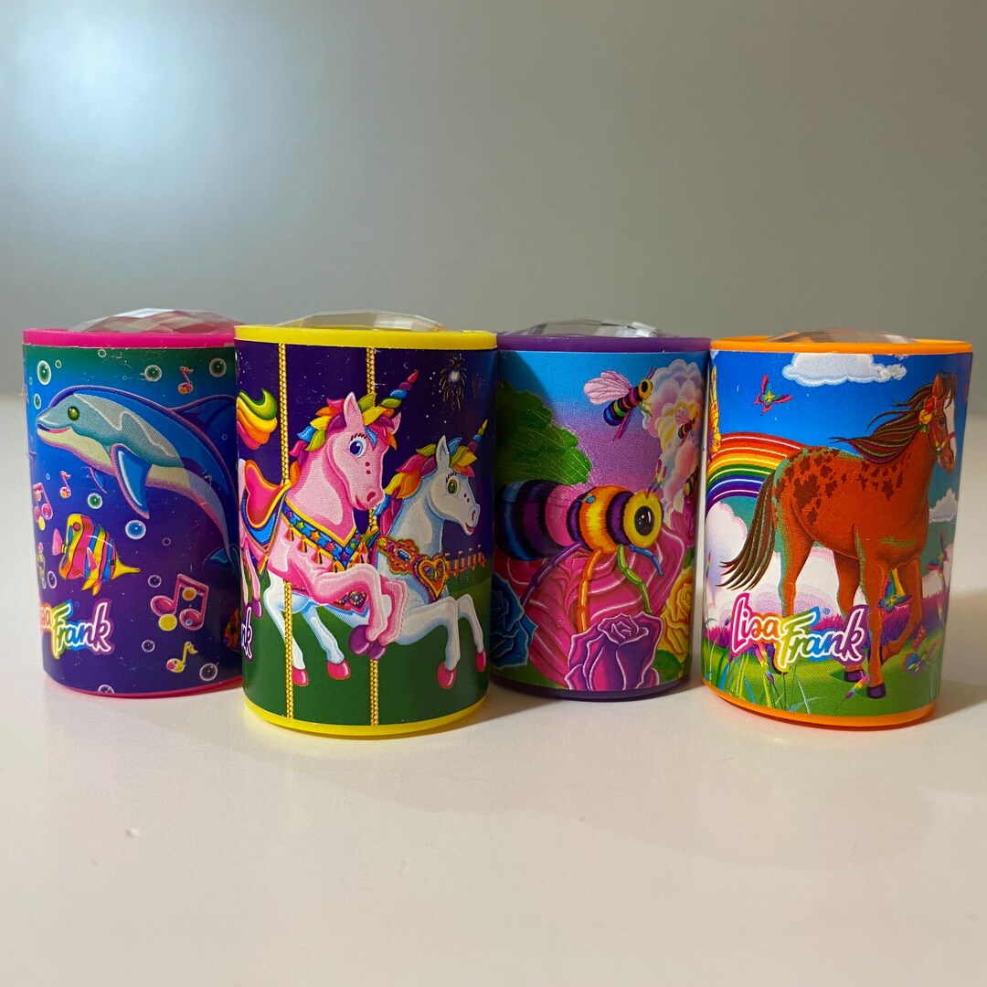 Vintage Lisa Frank Mini Kaleidoscopes Dolphins Carousel Unicorns Buzz ...