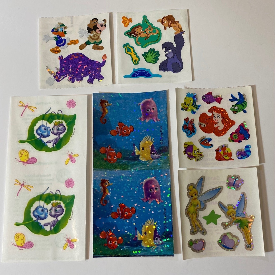 A Bugs Life, Finding Nemo, the Little Mermaid, Peter Pans Tinker Bell ...