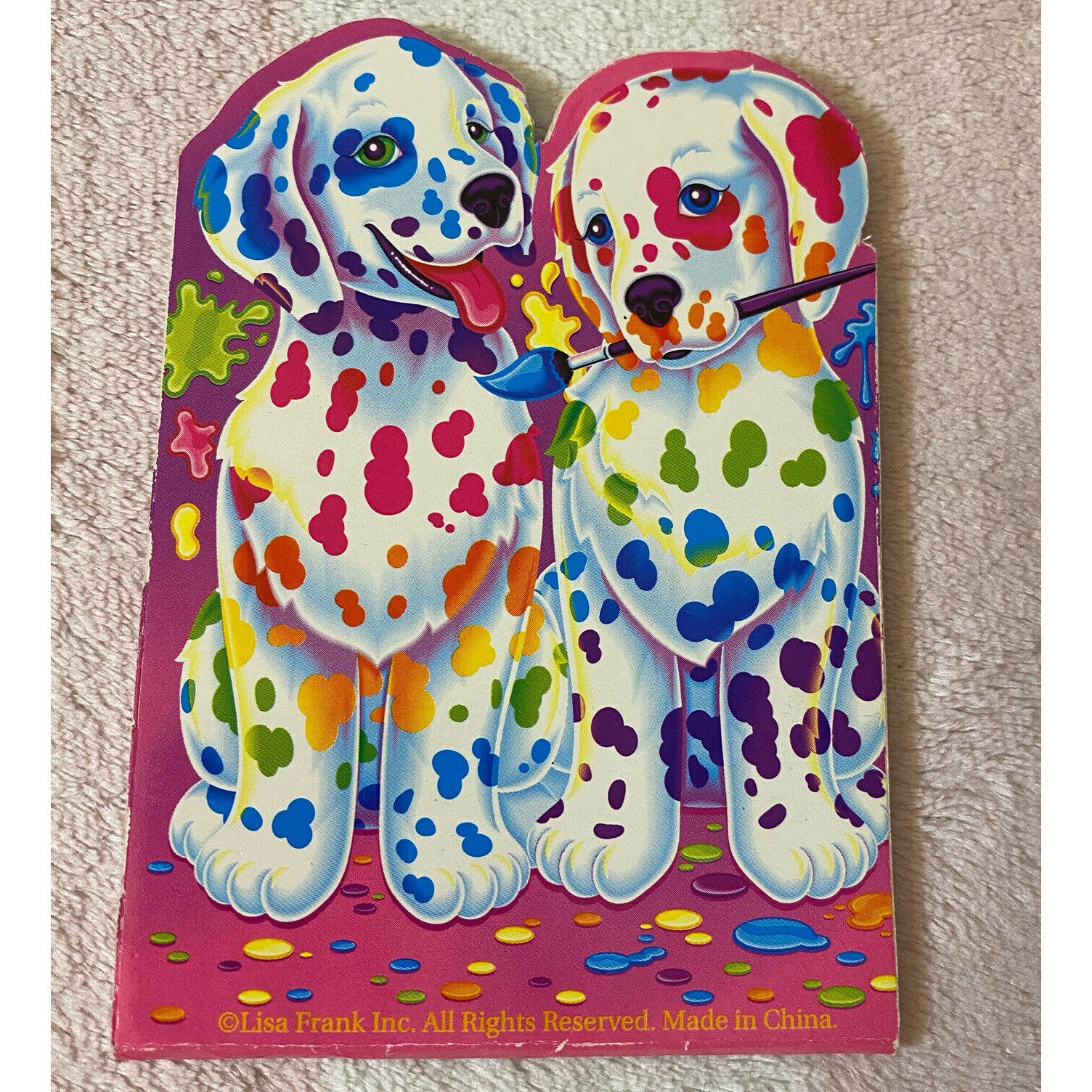 Vintage Lisa Frank Spotty & Dotty Rainbow Dalmatian Puppy Dogs | Etsy