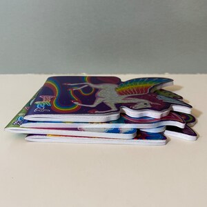 Vintage Lisa Frank Prismatic Small Notepad Skye Milleny M Nixie Fairy ...