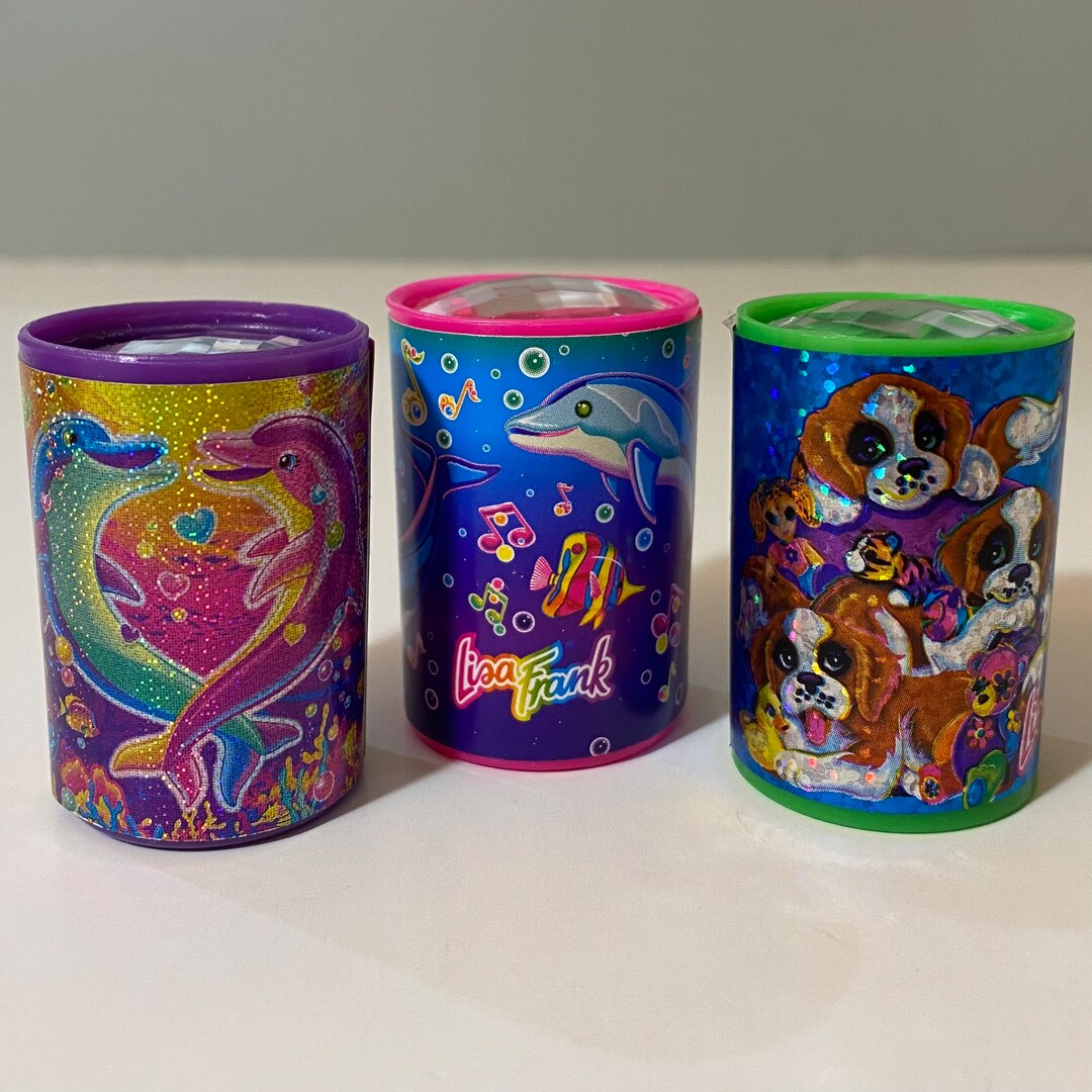 Vintage Lisa Frank Dolphins or Ruckus Raider & Risky Mini Kaleidoscope ...
