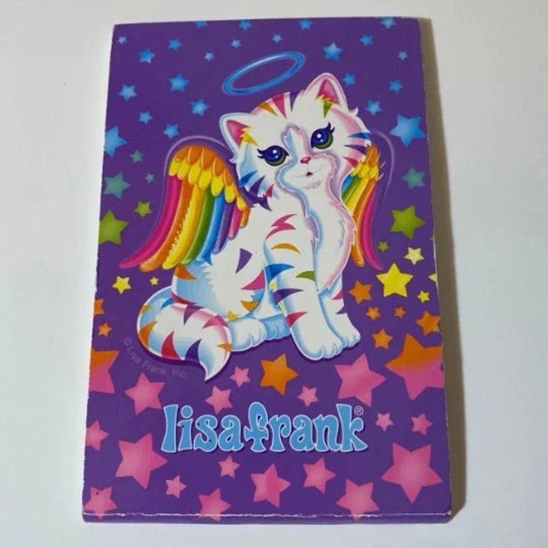 Vintage Lisa Frank Chrissy Angel Kitty Notepad - Etsy