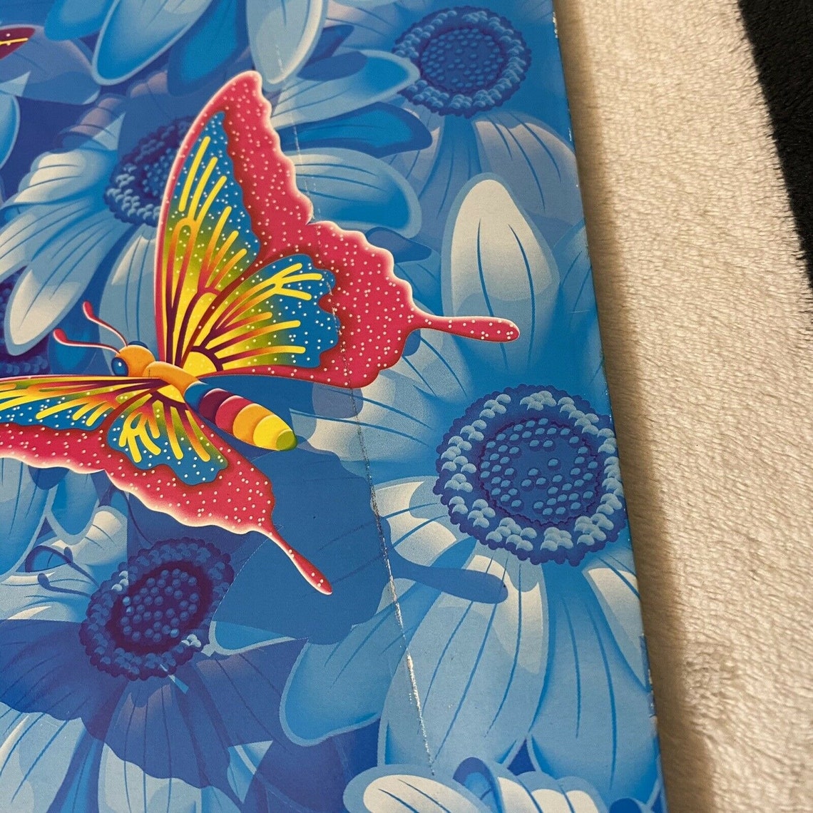 Vintage Lisa Frank Flowers Butterflies Fantastic Fashions - Etsy