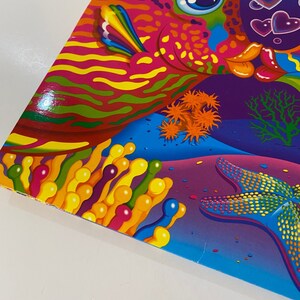 Vintage Lisa Frank Folder Kissing Fish Pocket Portfolio - Etsy