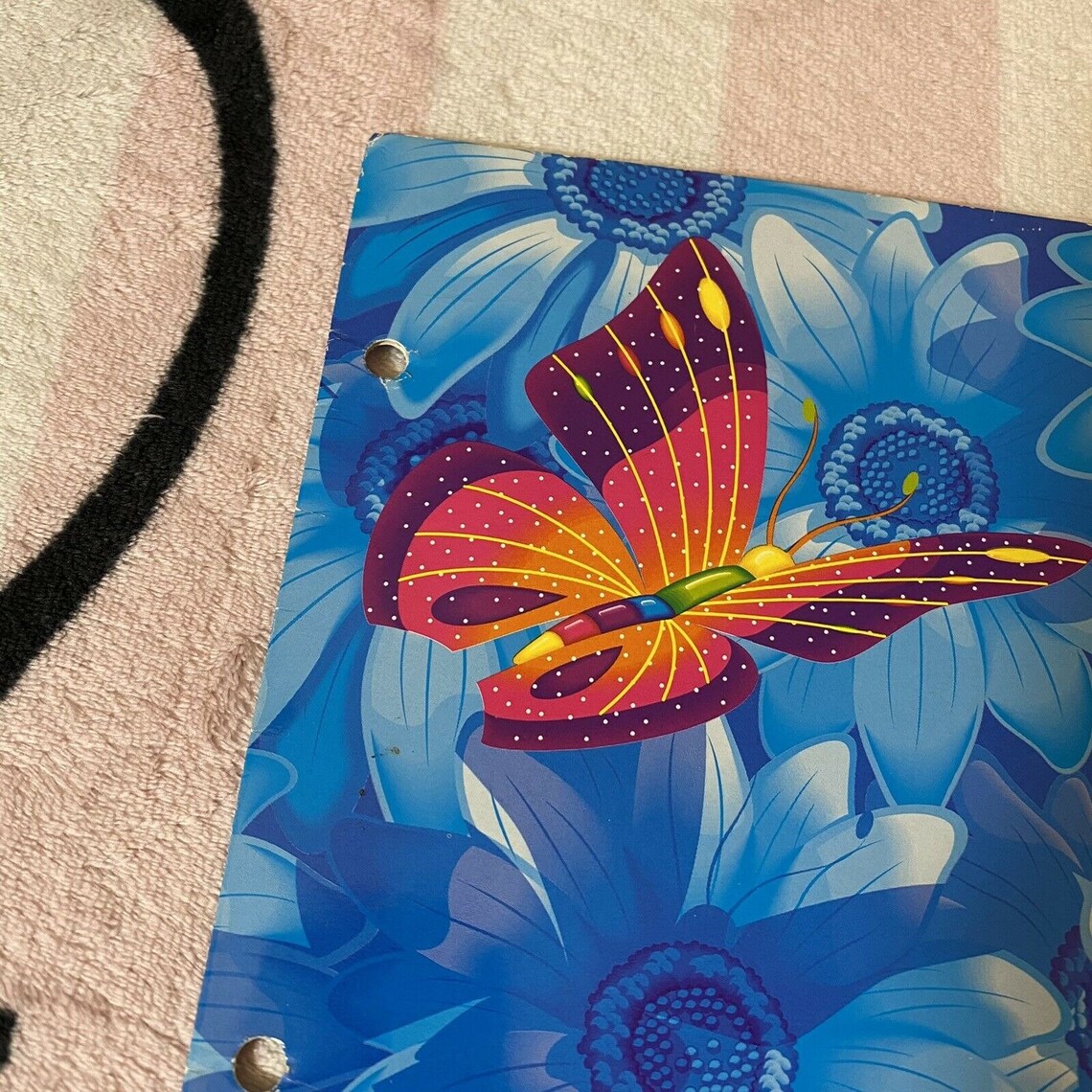 Vintage Lisa Frank Flowers Butterflies Fantastic Fashions - Etsy
