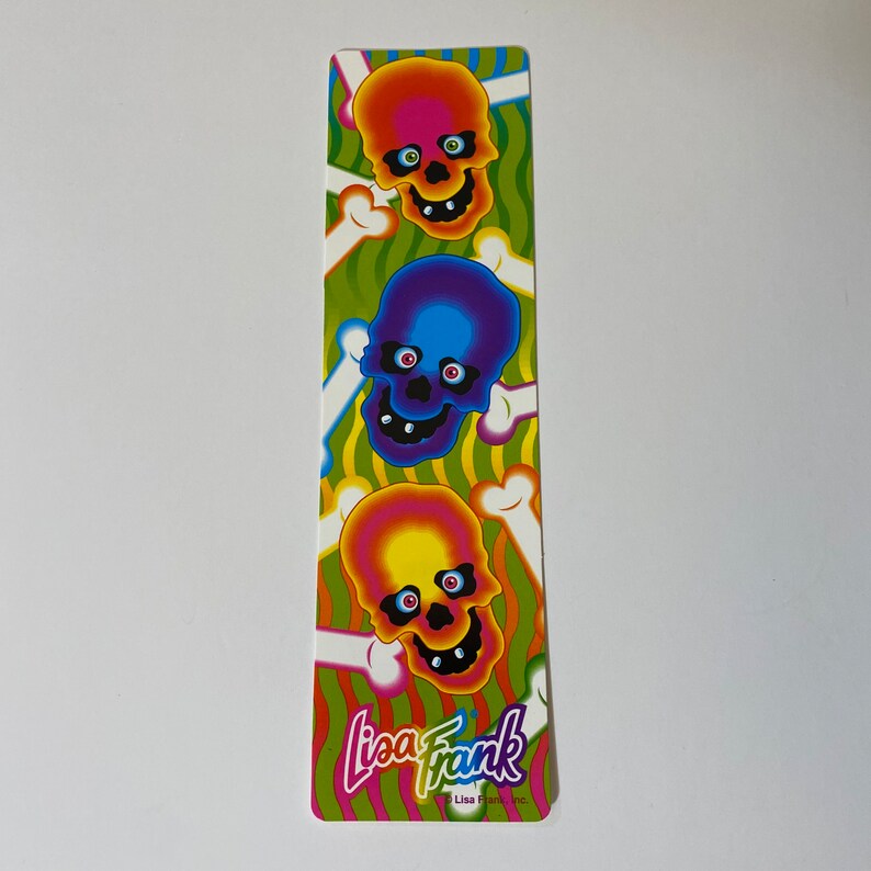 Vintage Lisa Frank Halloween Paper Bookmark - Etsy