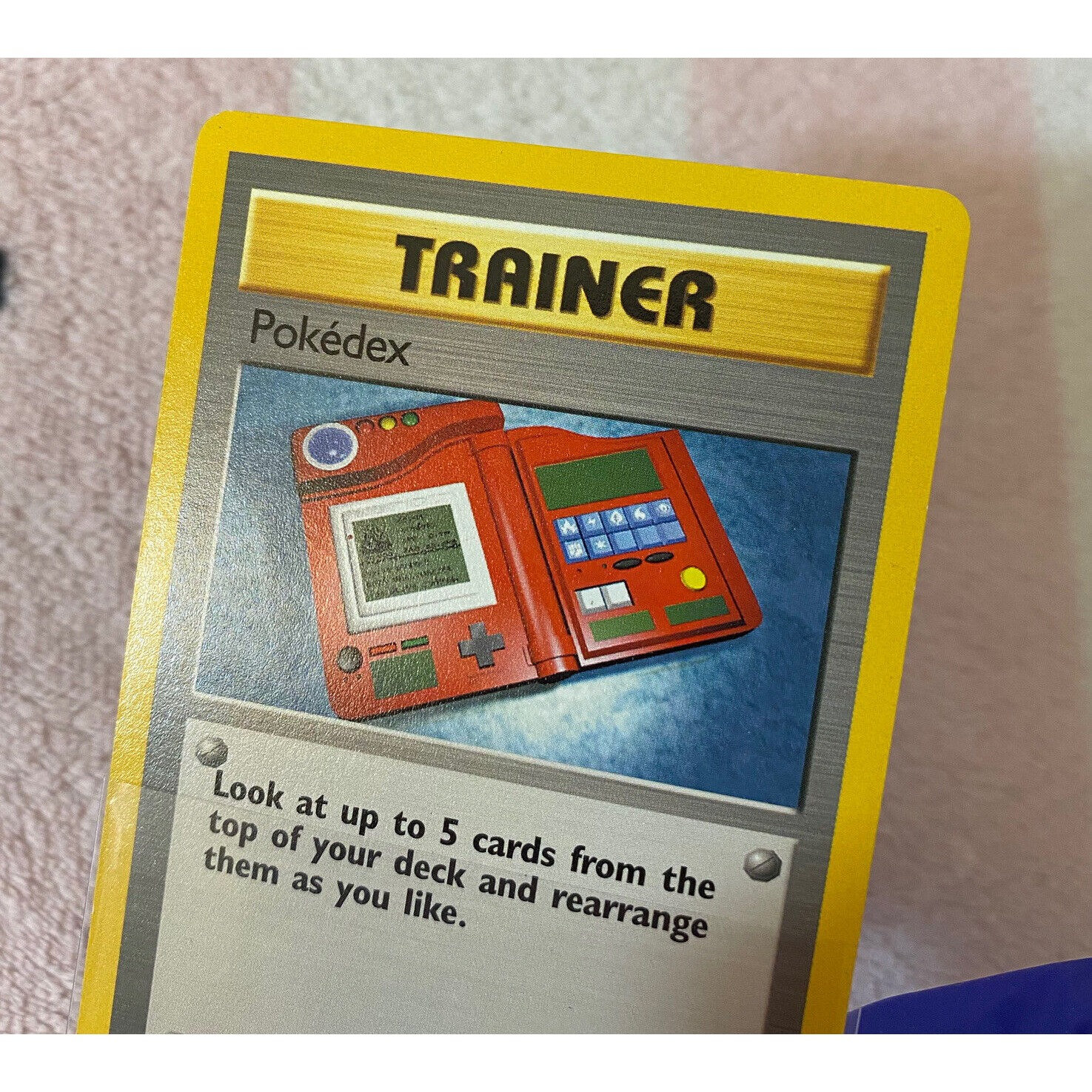 Vintage Pokemon Pokedex Trainer Card 87/102 Great Condition - Etsy Ireland