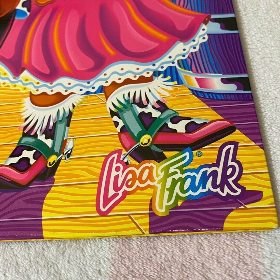 Vintage Lisa Frank Folder Hollywood & Beverly Dancing Cowboy | Etsy