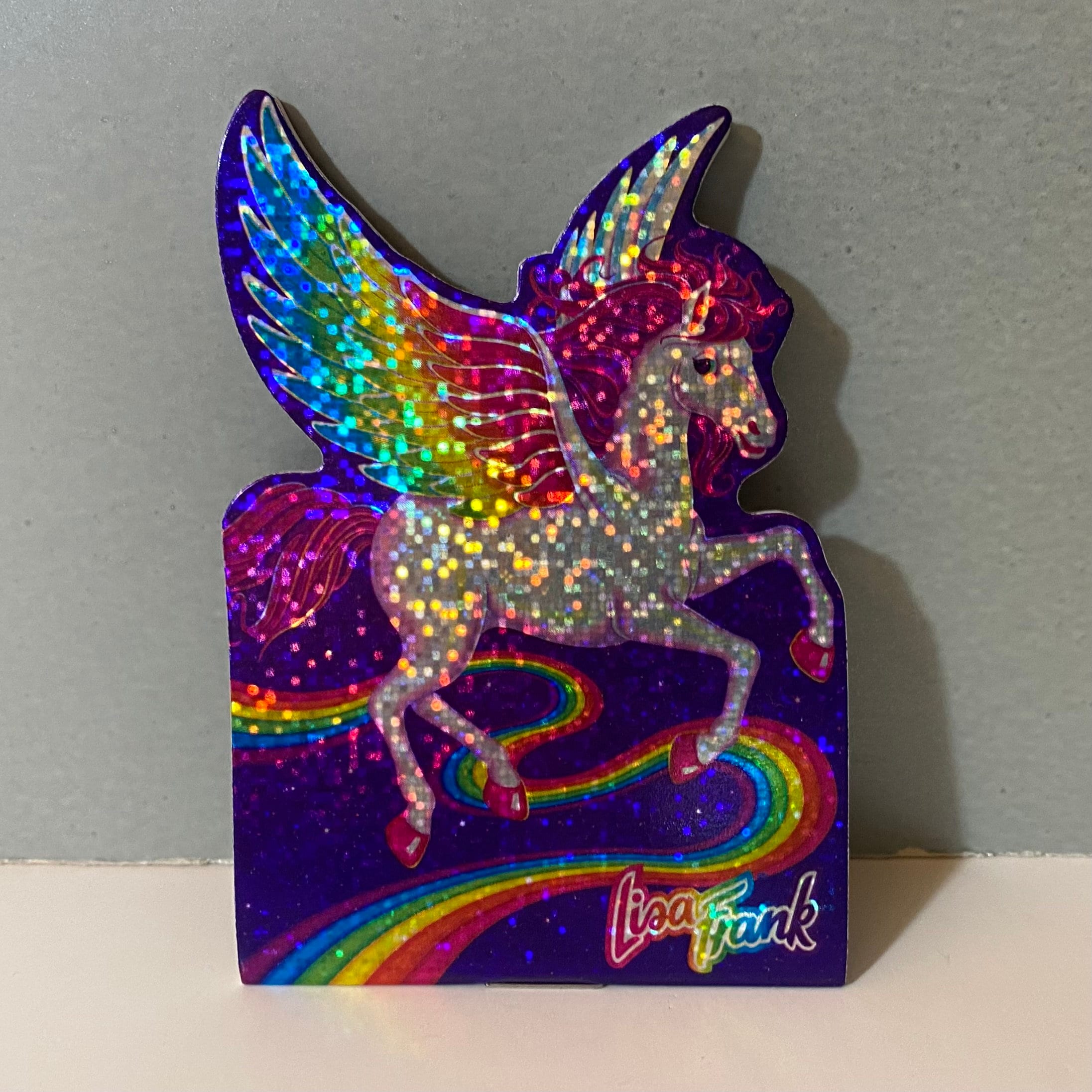 Vintage Lisa Frank Prismatic Small Notepad Skye Milleny M Nixie Fairy ...