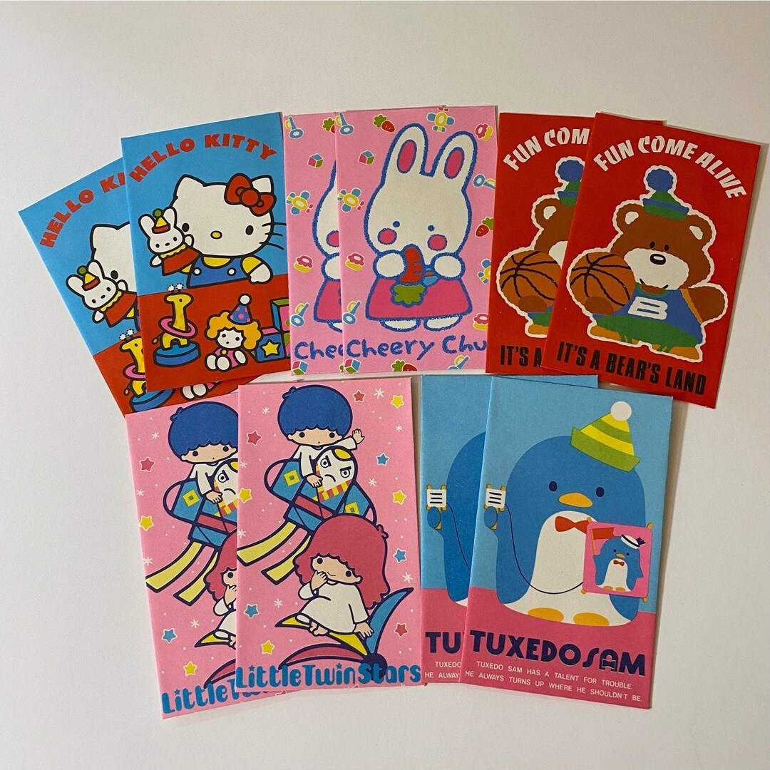 Vintage Sanrio 1976 1984 Small Envelopes - Etsy