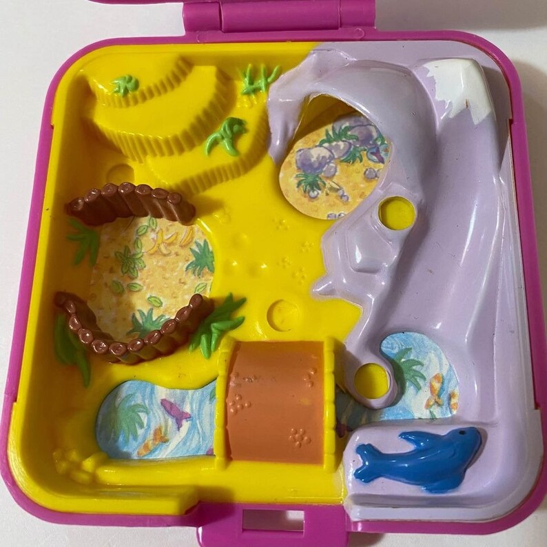 Bluebird Vintage Polly Pocket 1989 Wild Zoo World Playset - Etsy