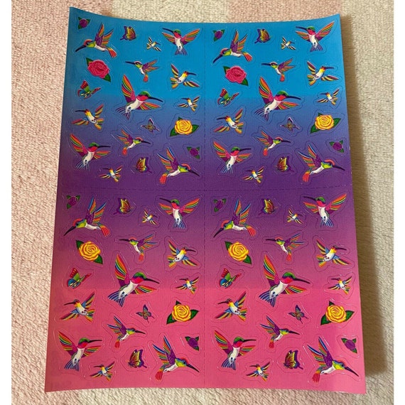 Charms Jewelry & Beauty Vintage Lisa Frank Dashly hummingbird necklace ...