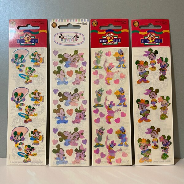 Minnie and Daisy Stickers - Etsy