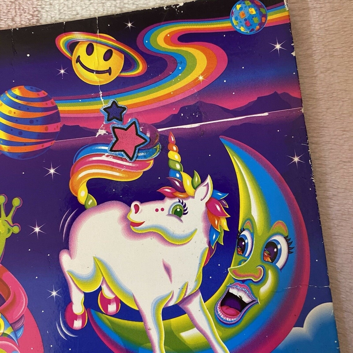 Vintage Lisa Frank Zoomer & Zorbit Aliens Markie Unicorn Casey | Etsy