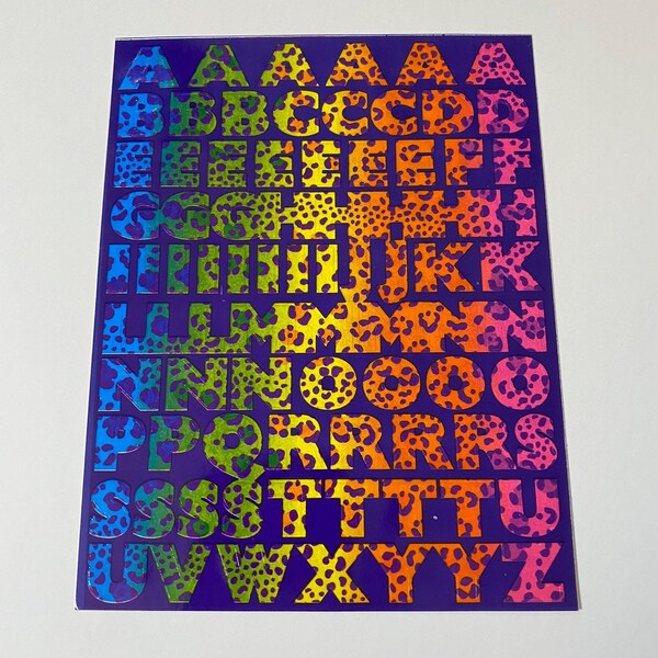 Lisa Frank Letters - Etsy