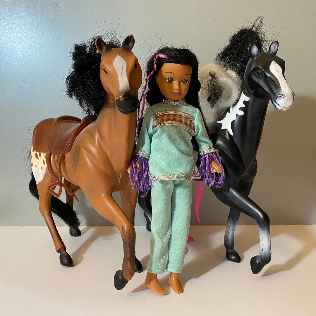 Vintage Kid Kore 1993 Horses & Doll Barbie Style Toys - Etsy