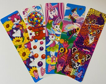 Lisa Frank Bookmark - Etsy