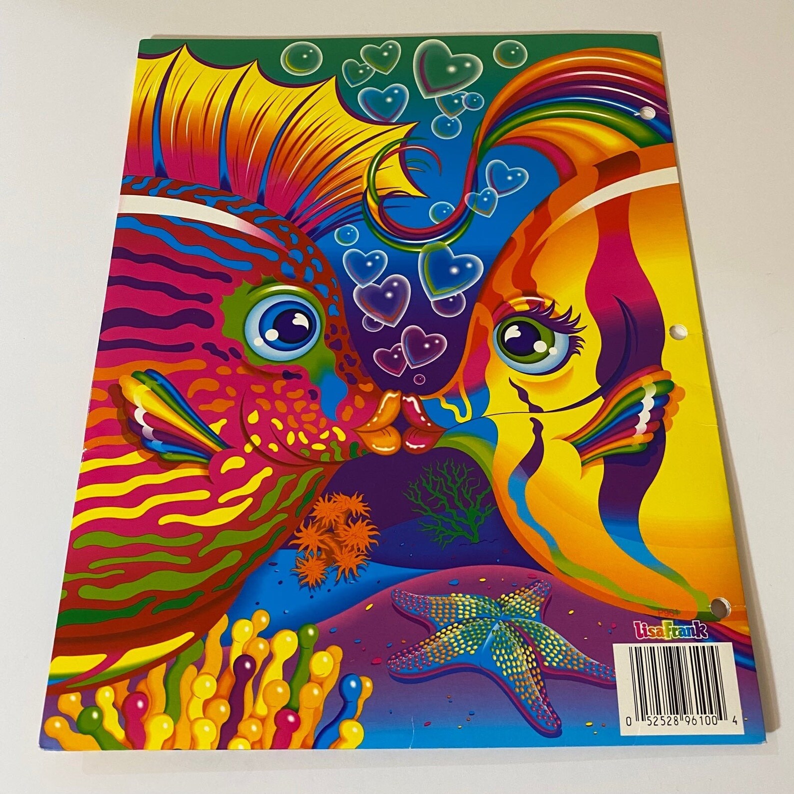 Vintage Lisa Frank Folder Kissing Fish Pocket Portfolio - Etsy
