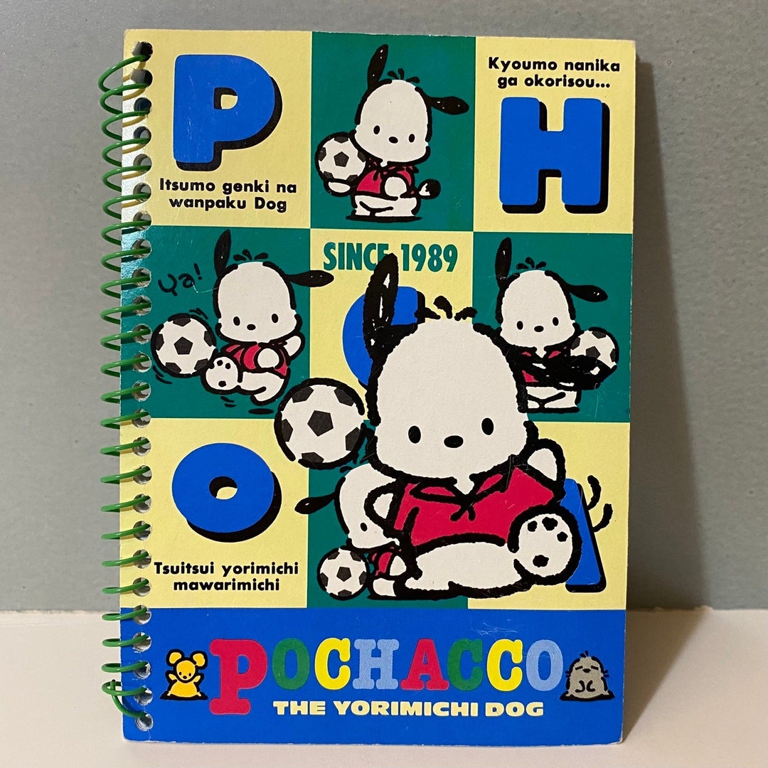 Vintage Sanrio 1994 Pochacco Soccer Small Notebook - Etsy UK