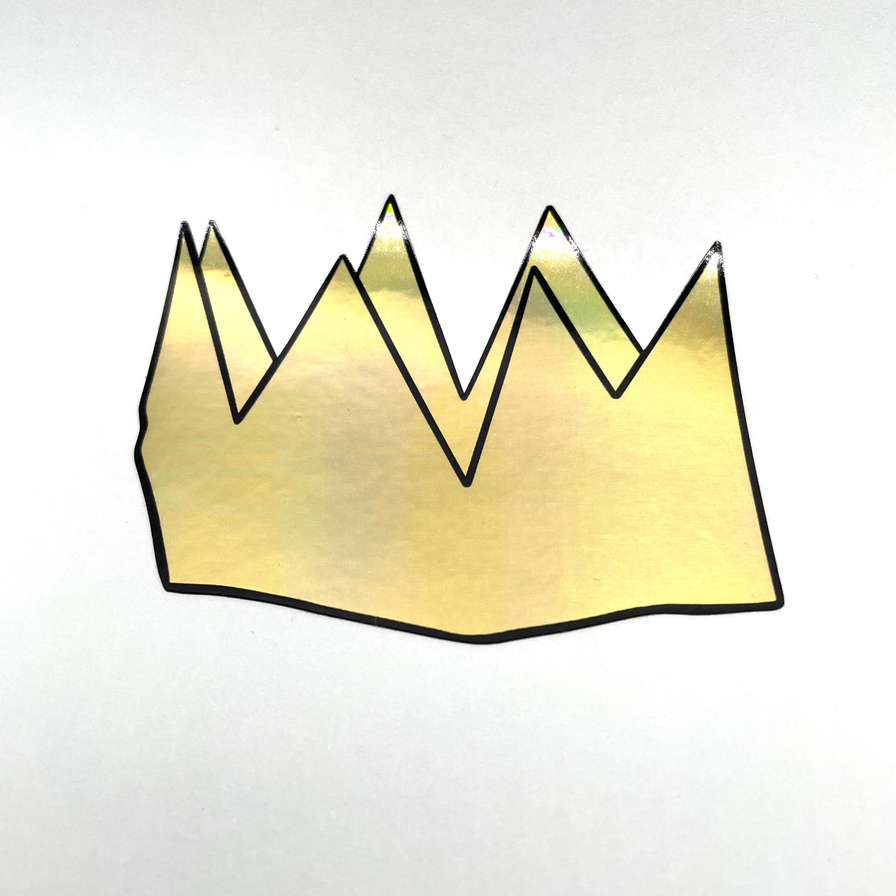 Old School Runescape Party Hat Gold/oil Slick Vinyl Sticker - Etsy