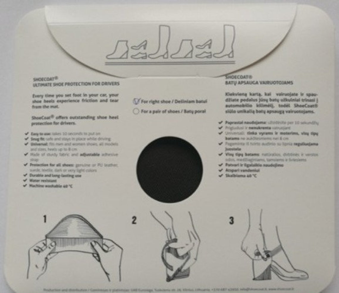 Shoe High Heel Protector Cover for Driver Universal Guard While Driving ...