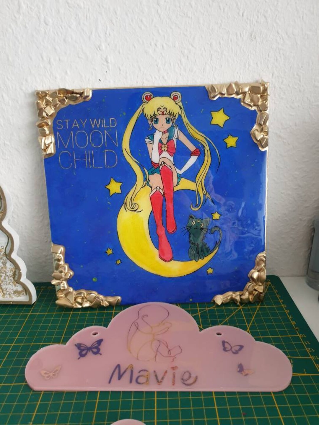 Canvas/ Cardboard/ Resin/ Epoxy Resin/ Drawing/ Painting - Etsy